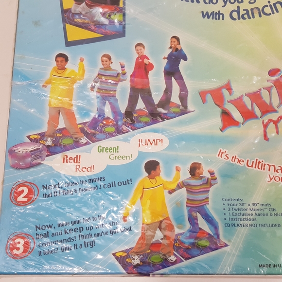 Milton Bradley | Media | Milton Bradley Hasbro Twister Moves 3 Cd 44 ...